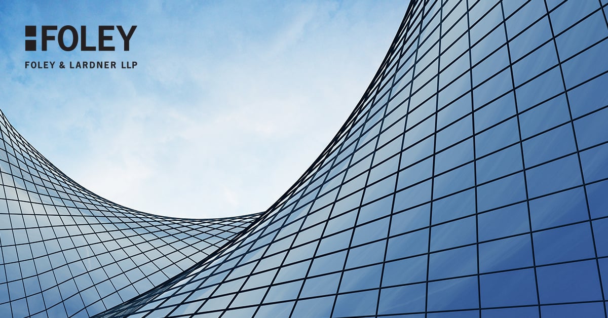 Podcast Episode 123: William McKenna, Partner | Foley & Lardner LLP