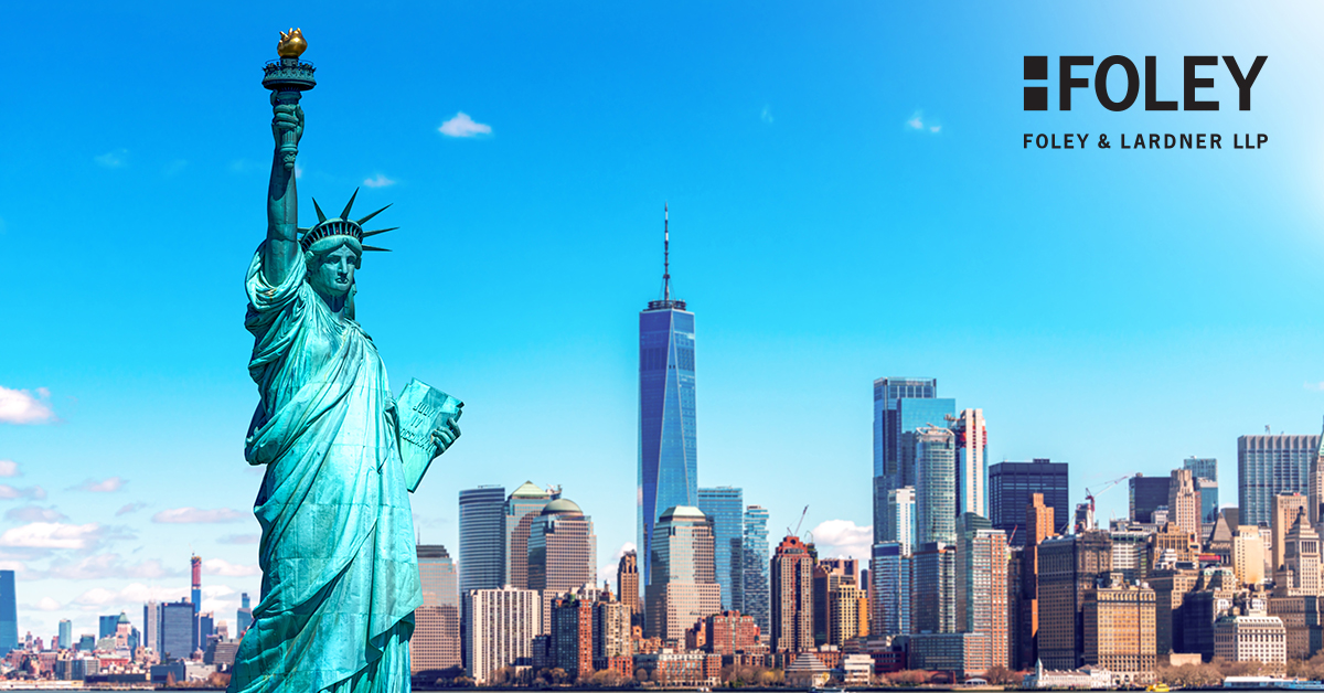 Foley Expands East Coast Presence with IP Partner Brian Tomkins ...