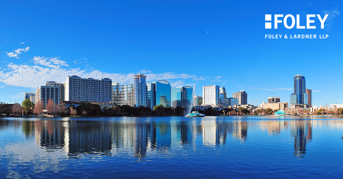 Foley Names Todd Miller as Orlando Office Managing Partner | Foley ...