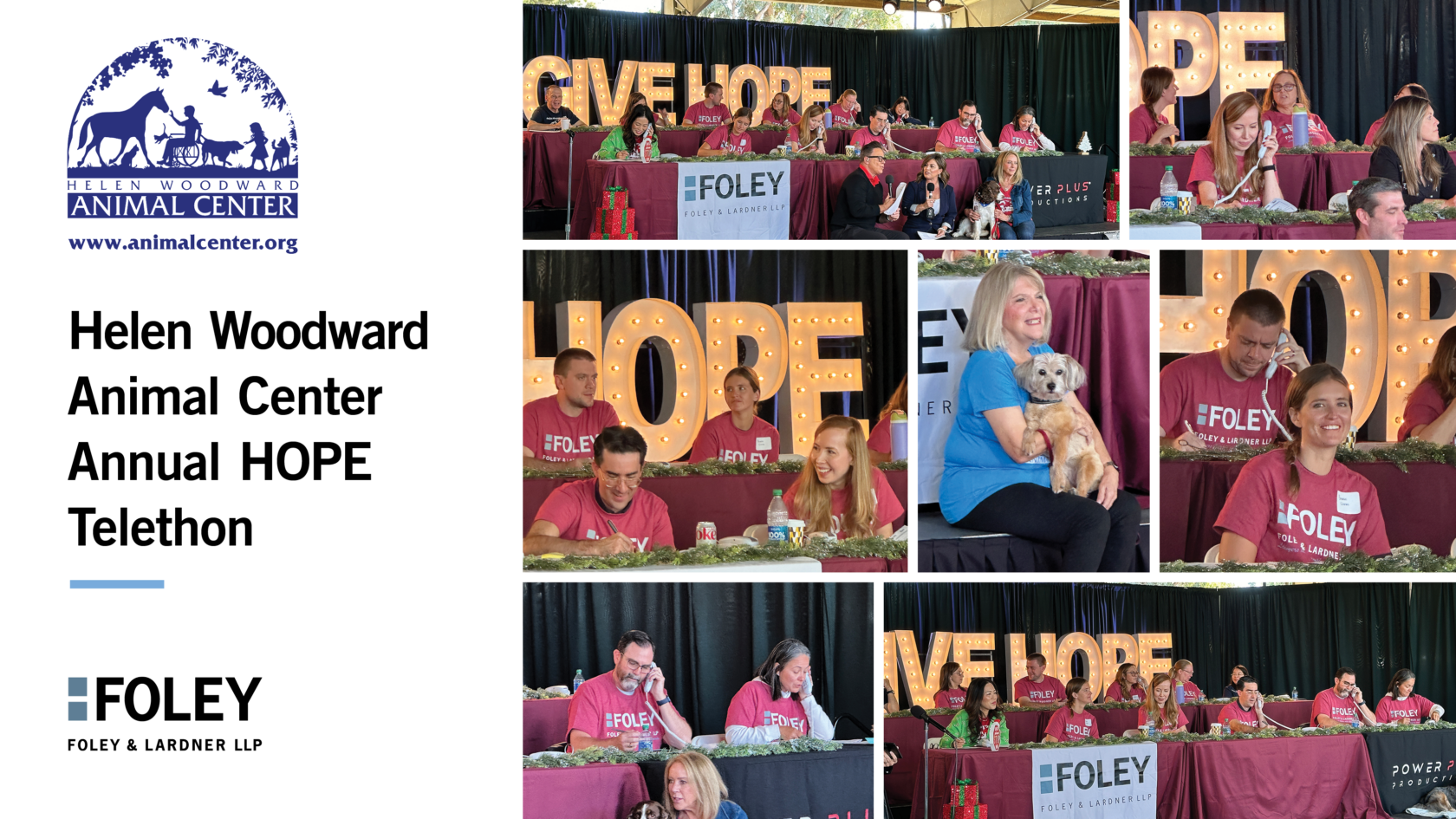 Foley’s San Diego Office Supports Helen Woodward Animal Center’s Annual ...